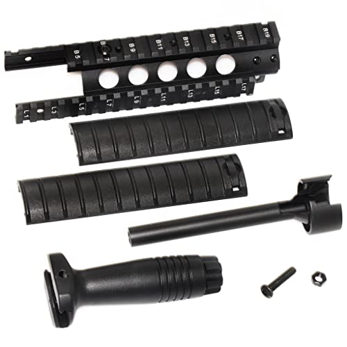 Airsoft CYMA MP5 DX Rail Interface System Rail Handguard with QD ...