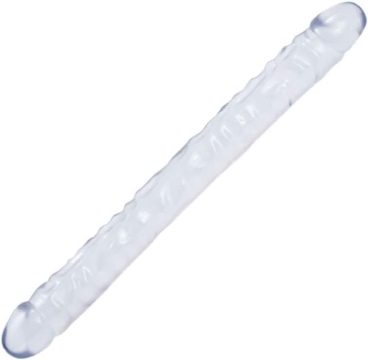 Amazon.com: Doc Johnson Crystal Jellies - Double Dong -18 Inch - Double Sided Dildo - Clear ...