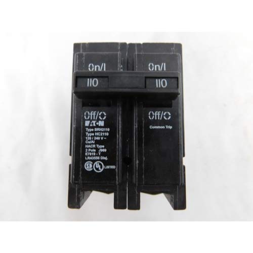 Eaton BRH2110 MCB, Type BR, 2P, 110A, 120/240V, 22K - Amazon.com