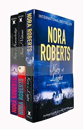 Key Trilogy Series 3 Books Collection Set By Nora Roberts (Key Of Light ...