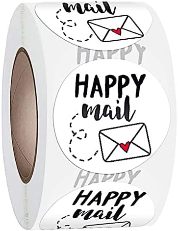 Amazon.com : Happy Mail Stickers, Small Business Stickers, Stickers for ...