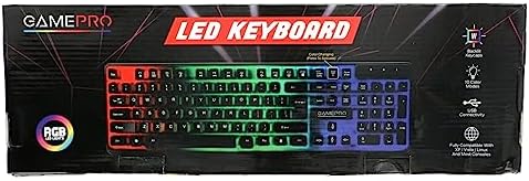 Amazon.com: 12 Count Whole Sale GamePro LED Gaming Keyboard : Video Games
