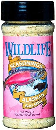 Amazon.com : Wildlife Seasonings Alaskan Salmon Seasoning – Citrus Herb ...