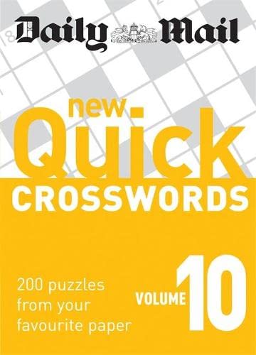 Amazon | Daily Mail: New Quick Crosswords 10 (The Daily Mail Puzzle ...