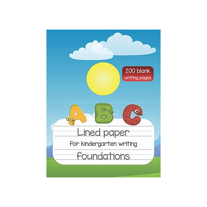 Buy Lined Paper For Kindergarten Writing Foundations Manuscript Paper Buy Lined Paper For Kindergarten Writing Foundations Manuscript Paper