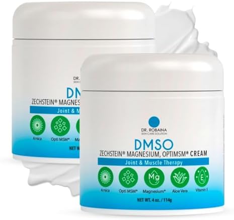 Amazon.com: Dr. Robaina DMSO Cream - 99.9% Pure Pharmaceutical Grade ...
