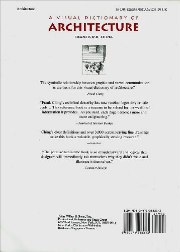 A Visual Dictionary of Architecture (text only) by F. D. K. Ching ...