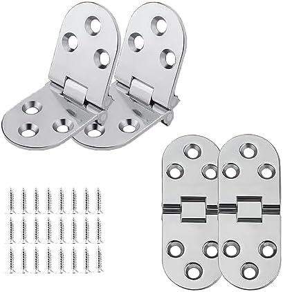 2/4Pcs Marine Stainless Steel 316 Cabin Door Flap Concealed Folding ...