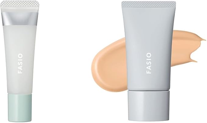 Amazon | 【セット買い】FASIO (ファシオ) ポア スムース プライマー 00 クリアホワイト 12g 1.0 個 + FASIO (ファシオ) エアリーステイ BB ティント ...