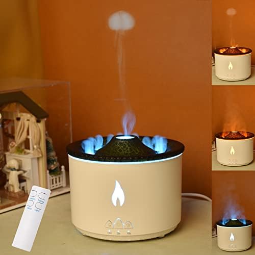 Mcbazel 360ML Flame Diffuser Large Capacity Essential Oil Diffuser with ...