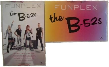 The B-52s B 52s 2 sided Poster Funplex Fun Plex B52s : Home & Kitchen