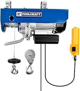Amazon.com: Electric hoist 200 / 400 kg Toolcraft : Industrial & Scientific