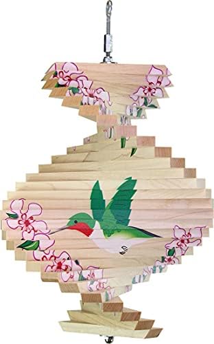 Amazon.com: Natural Wood Wind Spinner - Made in USA : Patio, Lawn & Garden