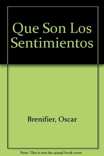 Buy Que Son Los Sentimientos Book Online at Low Prices in India | Que ...