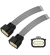 Amazon.com: HiSport Fog Light Turn Signal Connector Pigtail 3 Wire ...