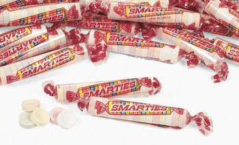 Amazon.com : Smarties Roll Candy (120 rolls) : Hard Candy : Grocery ...