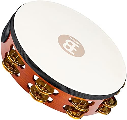 Meinl Percussion TAH2B-AB - Tamburello in legno con testa di pelle e ...