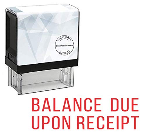 Amazon.com : StampExpression - Balance Due Upon Receipt Office Self ...