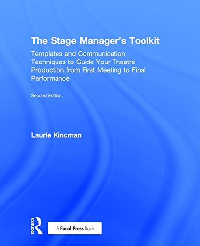 Amazon.com: The Stage Manager's Toolkit: Templates and Communication ...