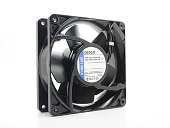 EBM PAPST 4600N 12038 1238 12cm 120mm 110V 115V 20W all metal inverter server industrial fan ...