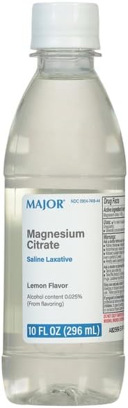 Amazon.com: 1 Bottle Magnesium Citrate Solution 10 oz : Health & Household
