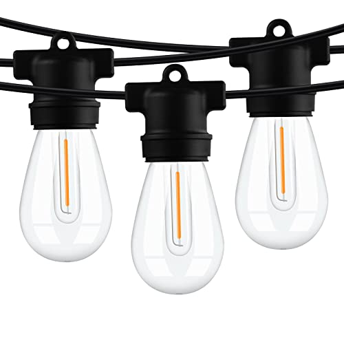 Best Outdoor LED String Lights, Heavy-Duty 48FT Decorative LED