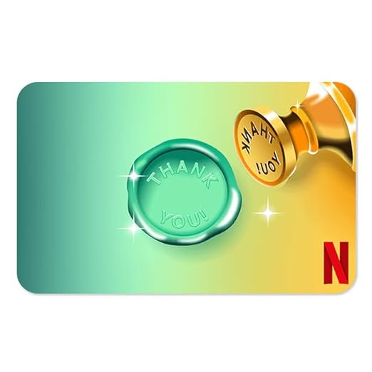 Amazon.com: Netflix Thank You eGift Card : Gift Cards
