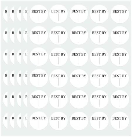 Amazon.com : Date Opened Date Expired Labels (1000, 2-500 Rolls ...