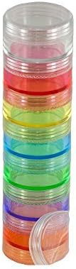 Amazon | 7 Compartment Stackable Pill Containers for Organizing ...
