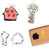 Amazon.com: Hariendny 2 PCS House & Key Cookie Cutters, Stainless Steel ...