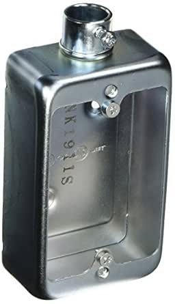 Amazon | E19 露出スイッチボックス(1個用) EA940CS-1 | 電設用部品・資材 | DIY・工具・ガーデン 通販