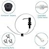 Amazon.com: Soap Dispenser for Kitchen Sink, Kichen Sink SoapDispenser ...