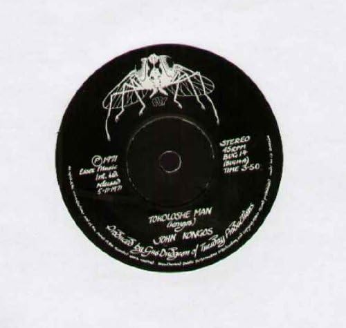 JOHN KONGOS - TOKOLOSHE MAN - 7 inch vinyl / 45 by JOHN KONGOS ...