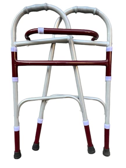 Medlife Healthcare Devices Height Adjustable Folding Walker Single ...