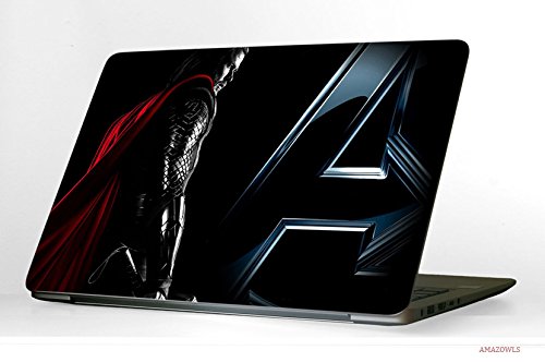 AmazOwls The Avengers IX Laptop Skin Vinyl Sticker Comics Superheroes ...