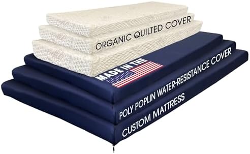 Amazon.com: Foamma Custom Mattress - High-Density Foam Pad & Cushion ...