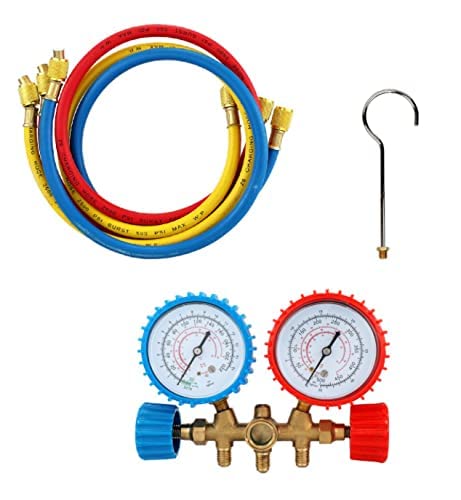 REFRIGERATION TOOLS | MANIFOLD PRESSURE GAUGE | DOUBLE PRESSURE GAUGE ...