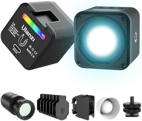 Amazon.com : ULANZI L3 RGB LED Video Light, Waterproof Camera Lighting ...