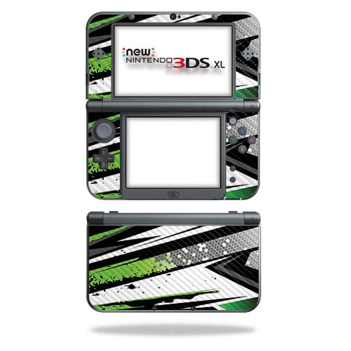 Amazon.com: Carbon Fiber Gaming Skin Compatible with Nintendo New 3DS ...