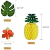 Amazon.com: TUPARKA 66 PCS Tropical Luau Party Decoration，Including 6 ...