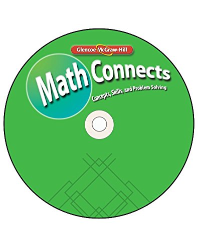 Math Connects, Concepts, Skills, and Problems Solving, Course 3, StudentWorks Plus CD-ROM ...