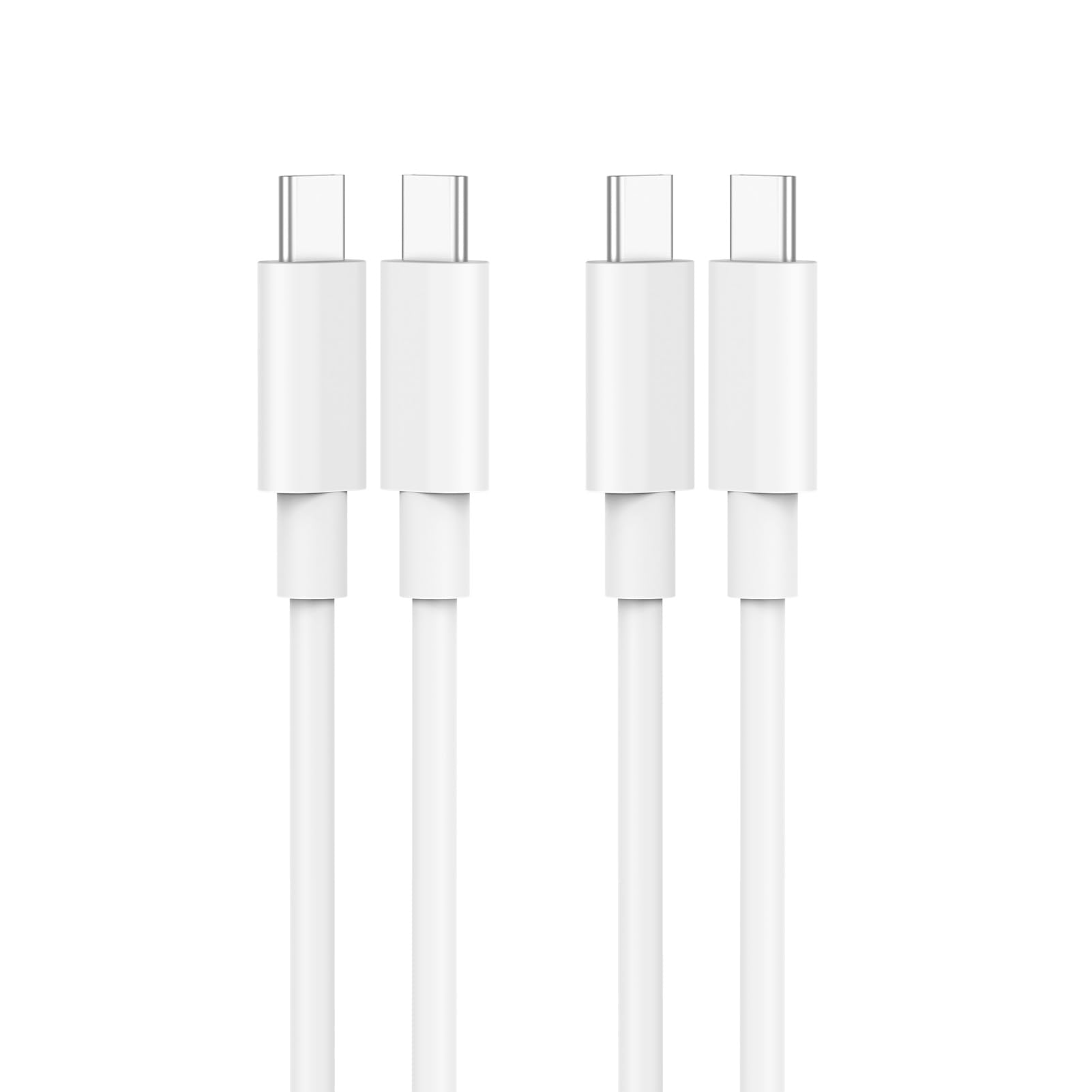 2 Pack 3.3ft/1m 100W USB C to USB C Cable for iPhone 15 Pro Max Plus ...