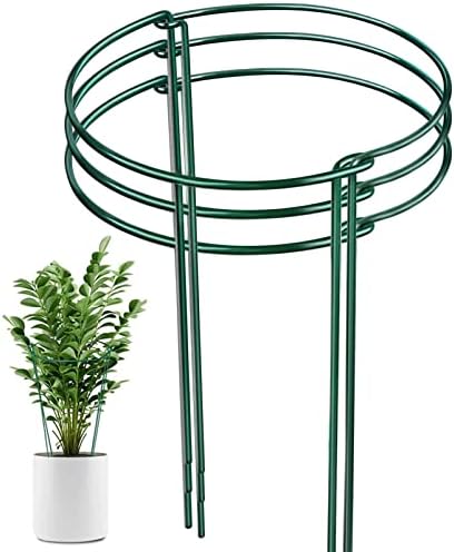 Amazon.com : rescozy (Pack of 3) Large Garden Plant Support Rings, 10 ...