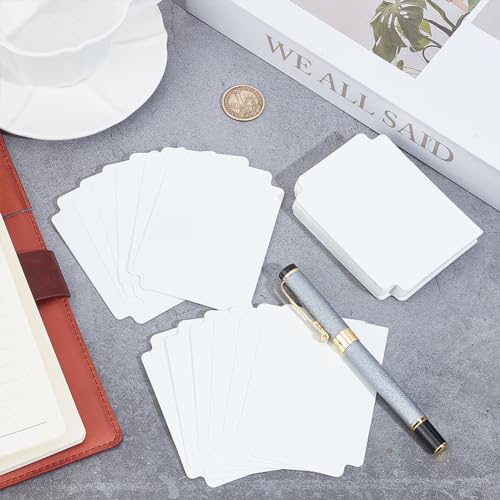 CRASPIRE 40sheets Trading Card Dividers White Card Separator Card ...