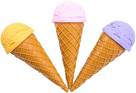 Amazon.com: Angoily Artificial Ice Cream Model, 4Pcs Simulated Ice ...