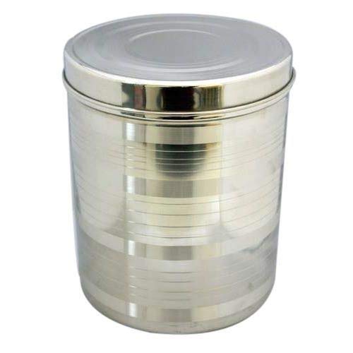 Buy Shivhomeworld Diamond Stainless Steel Daba Set of 2 Online at Low ...