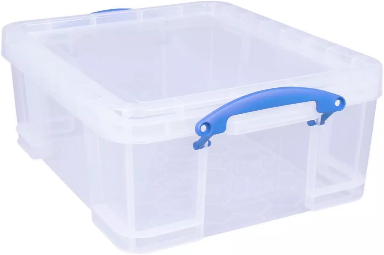 Really Useful Storage Box Clear, 18L : Amazon.co.uk: Home & Kitchen
