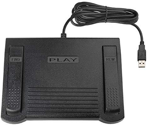 Amazon.com: ECS USB Foot Switch for Windows Media Player, Computer Foot ...