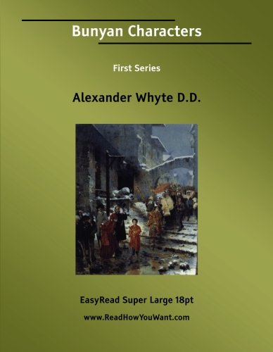 Amazon.com: Bunyan Characters First Series: [EasyRead Super Large 18pt ...