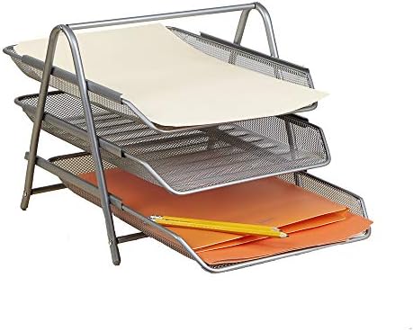 Amazon.com: ideallife 4-Trays Document Tray, Desktop File Organizer ...